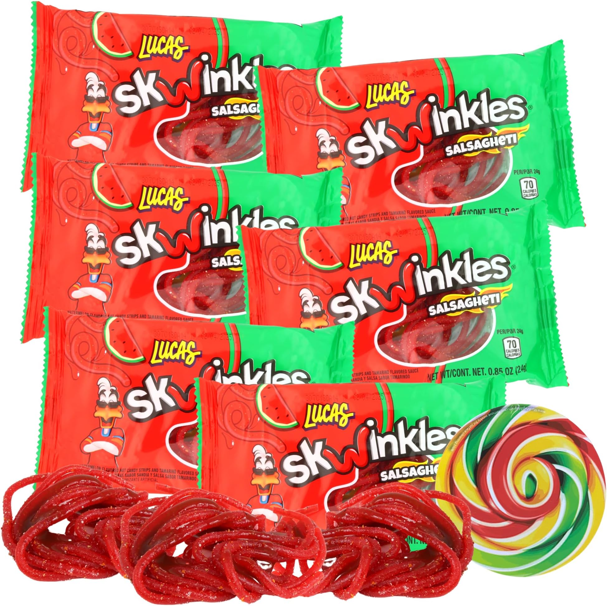 Amazon.com : Food Candies, Gummy Spaghetti with Tamarind Red Sauce ...