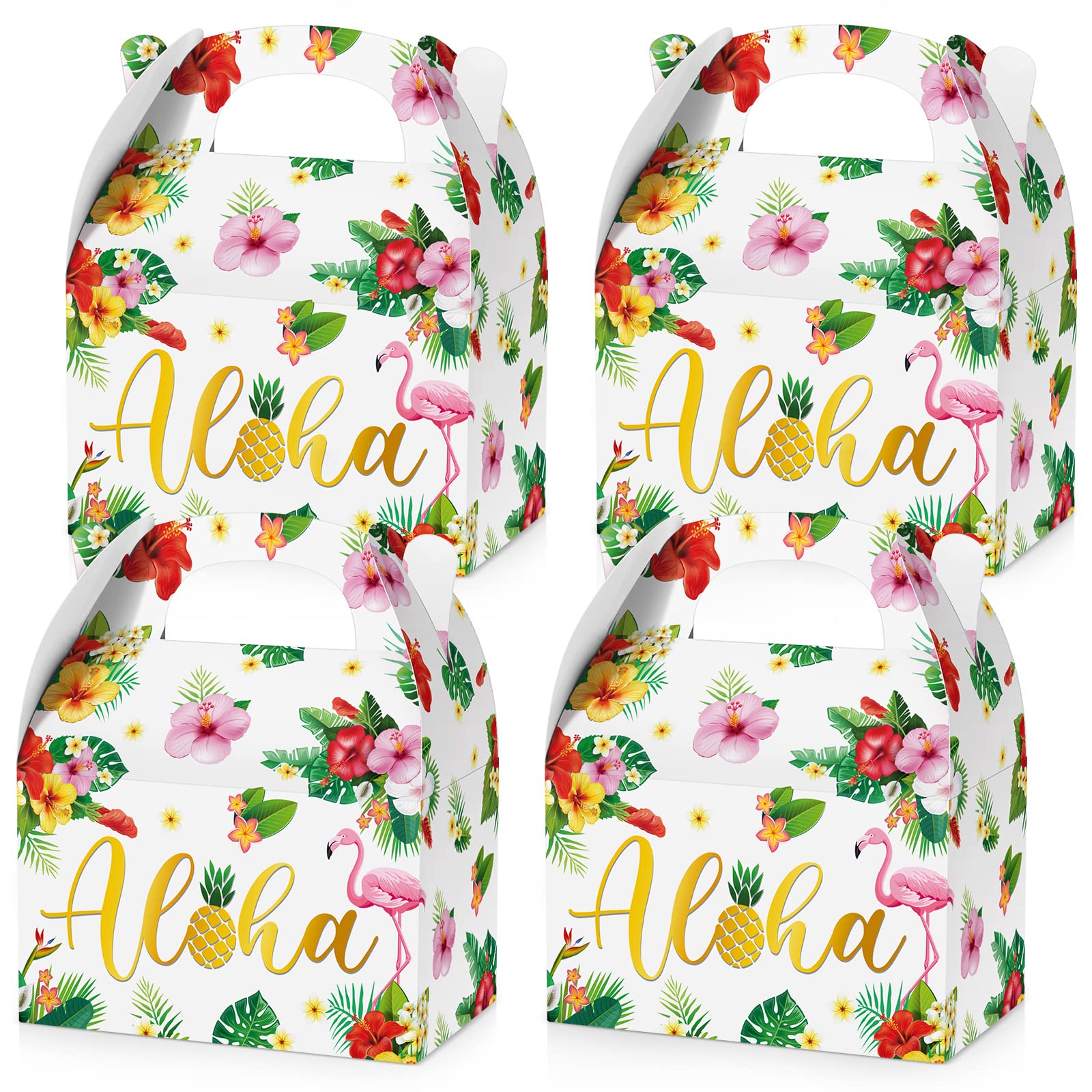 Snapklik.com : Glenmal 24 Pcs Hawaiian Aloha Party Boxes Tiki Luau ...