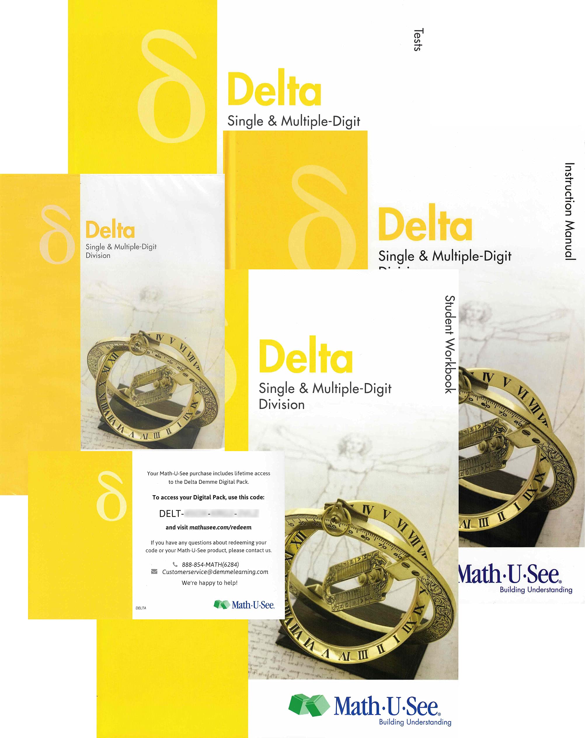 Math-U-See Delta Level Up Set: Steve Demme: Amazon.com: Books