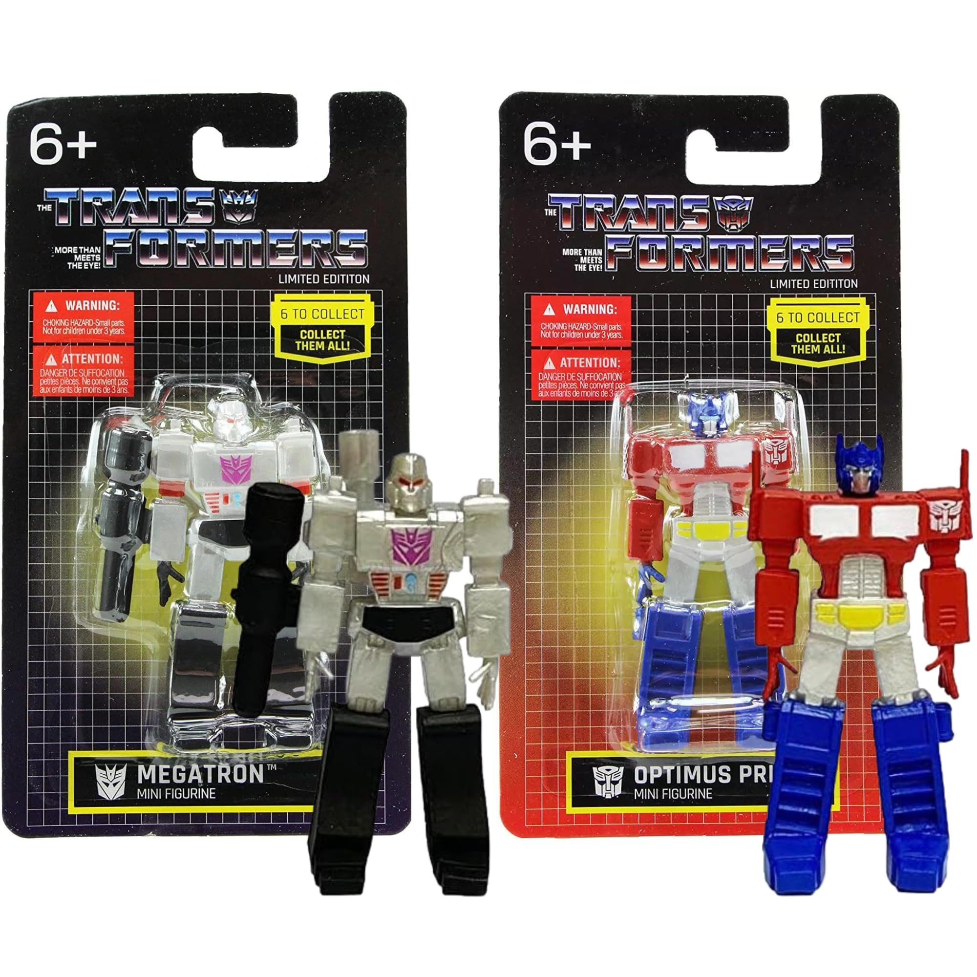 Amazon.com: Limited Edition Transformers 2.5" Mini Figure Collectible ...