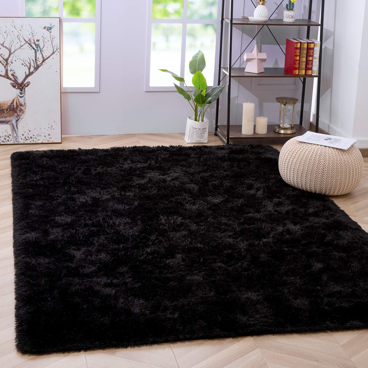 Noahas Fluffy Bedroom Rug Plush Fuzzy Rugs For Kids Room Living Room