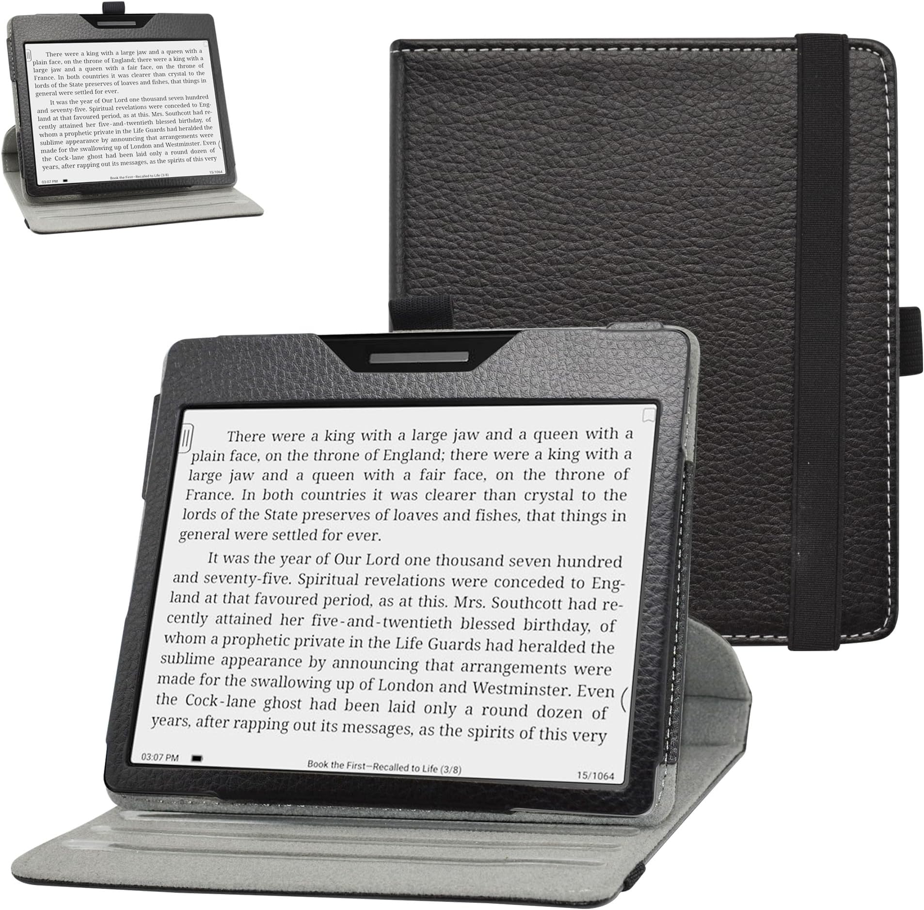 Amazon.com: Bige for BOOX Page Rotating Case,360 Degree Rotary Stand ...