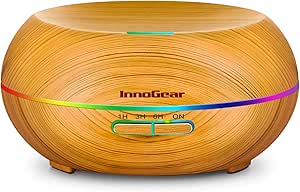 Amazon.com : InnoGear 200ml Aromatherapy Essential Oil Diffuser Wood ...