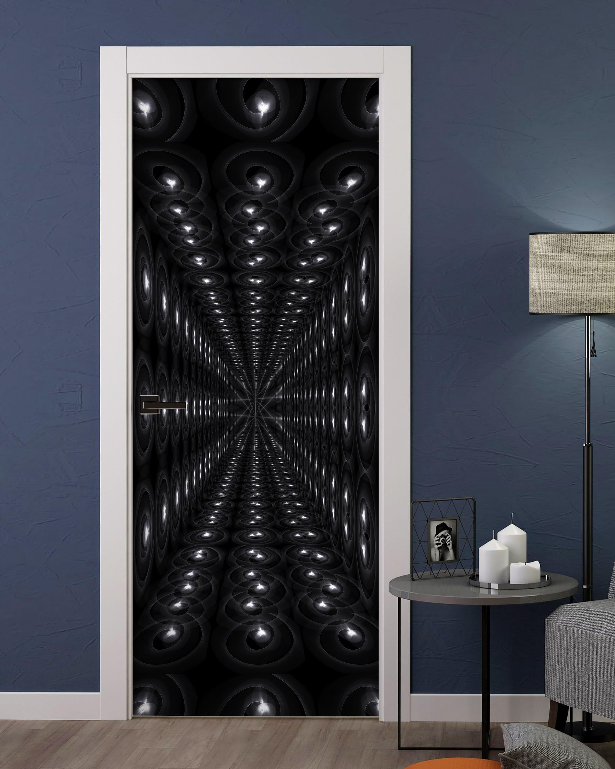 Amazon.com: MUMOHO 3D Door Stickers for Interior Doors, Removable Door ...