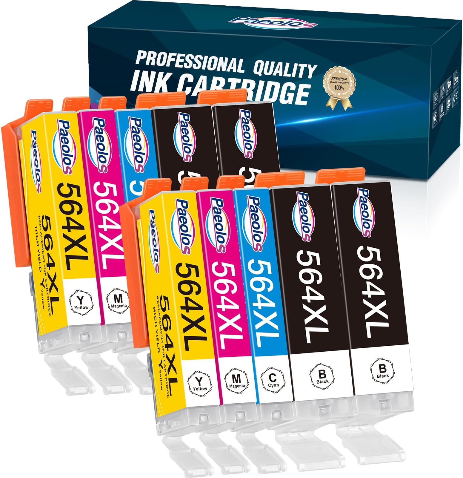 Amazon.com: HGZ 564XL Compatible Ink Cartridges Replaccement for HP ...