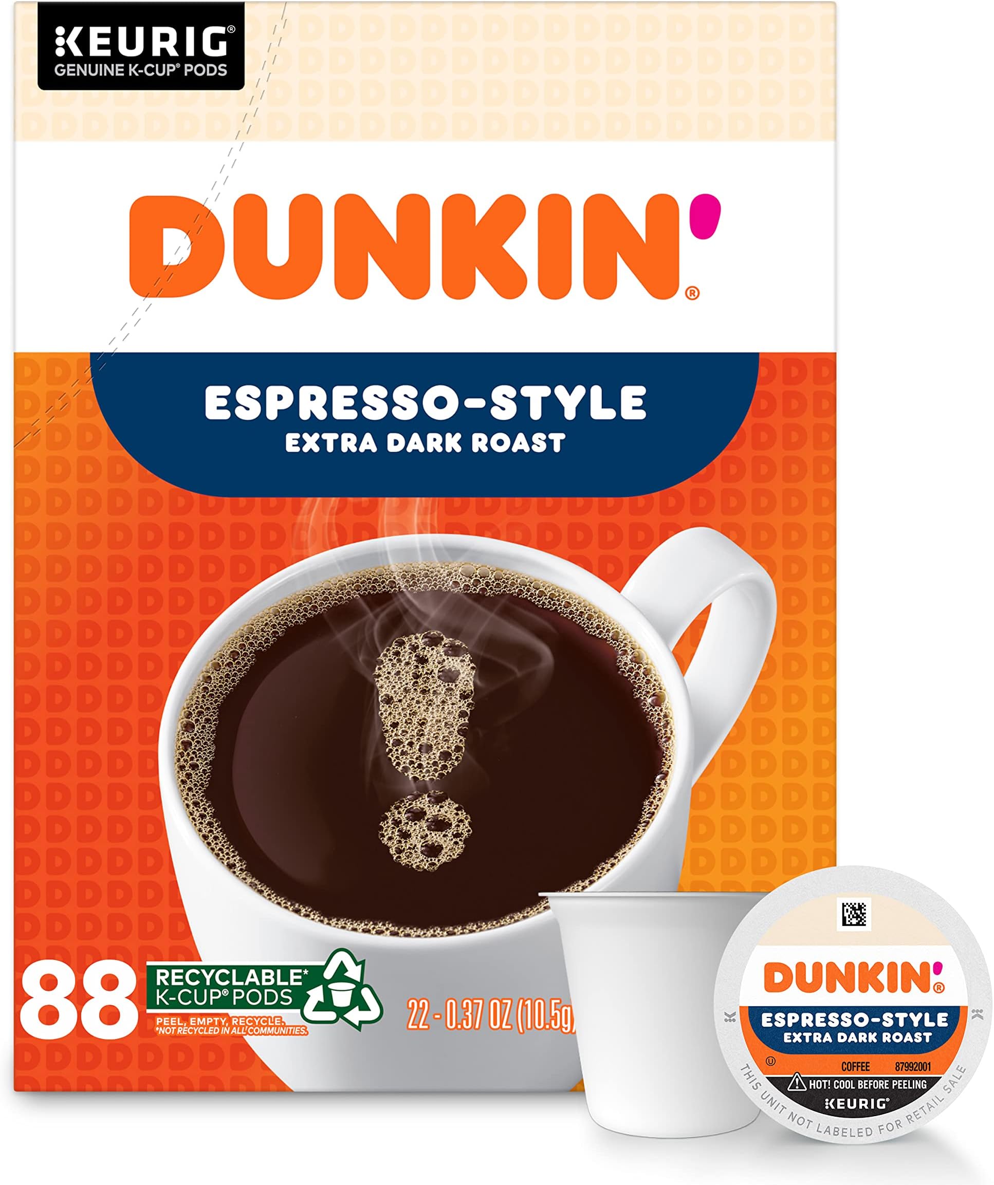 Amazon.com: Dunkin' Midnight Dark Roast Coffee, 60 Keurig K-Cup Pods