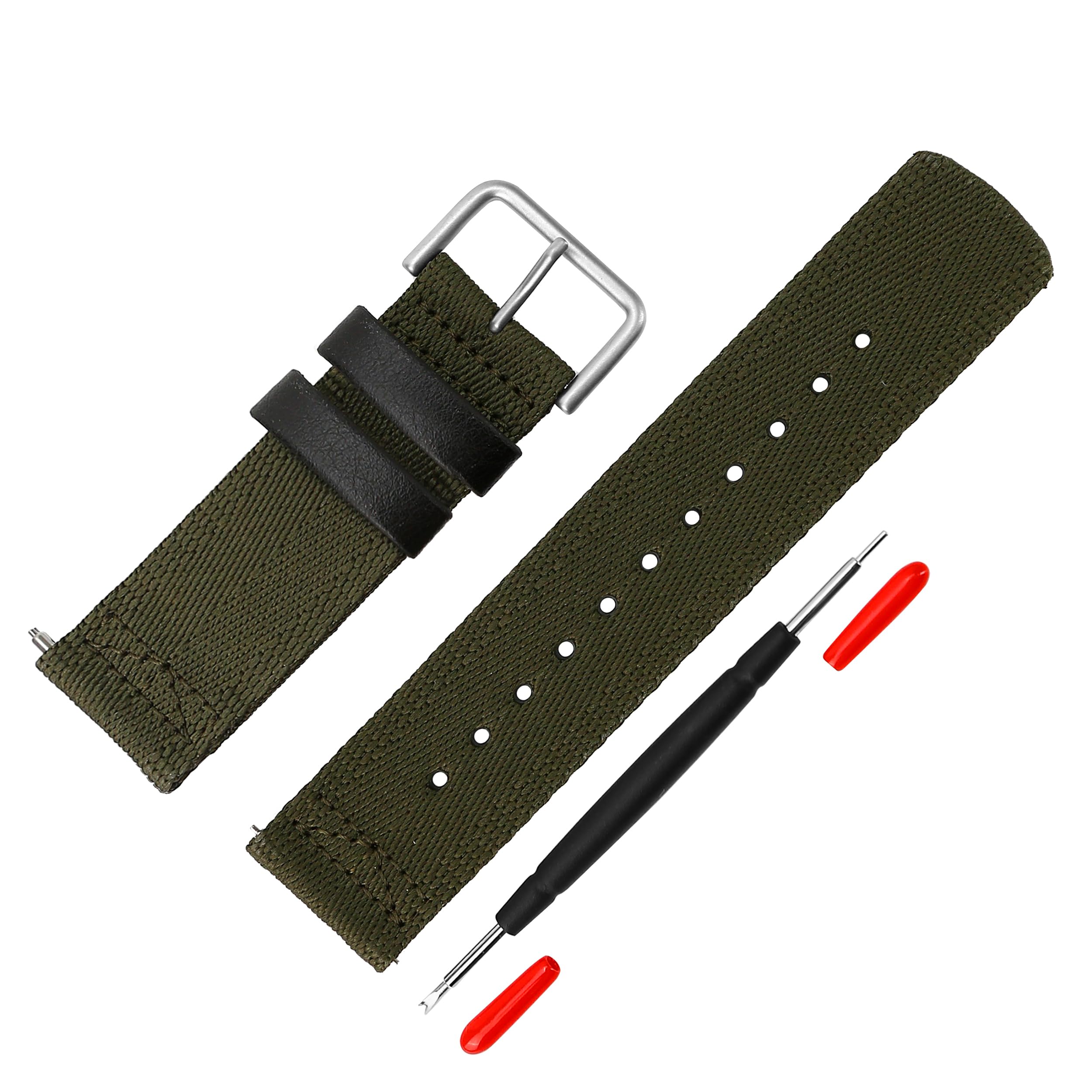 Amazon.com: Elastic Nylon Watch Band Replacement for Casio Protrek PRG ...