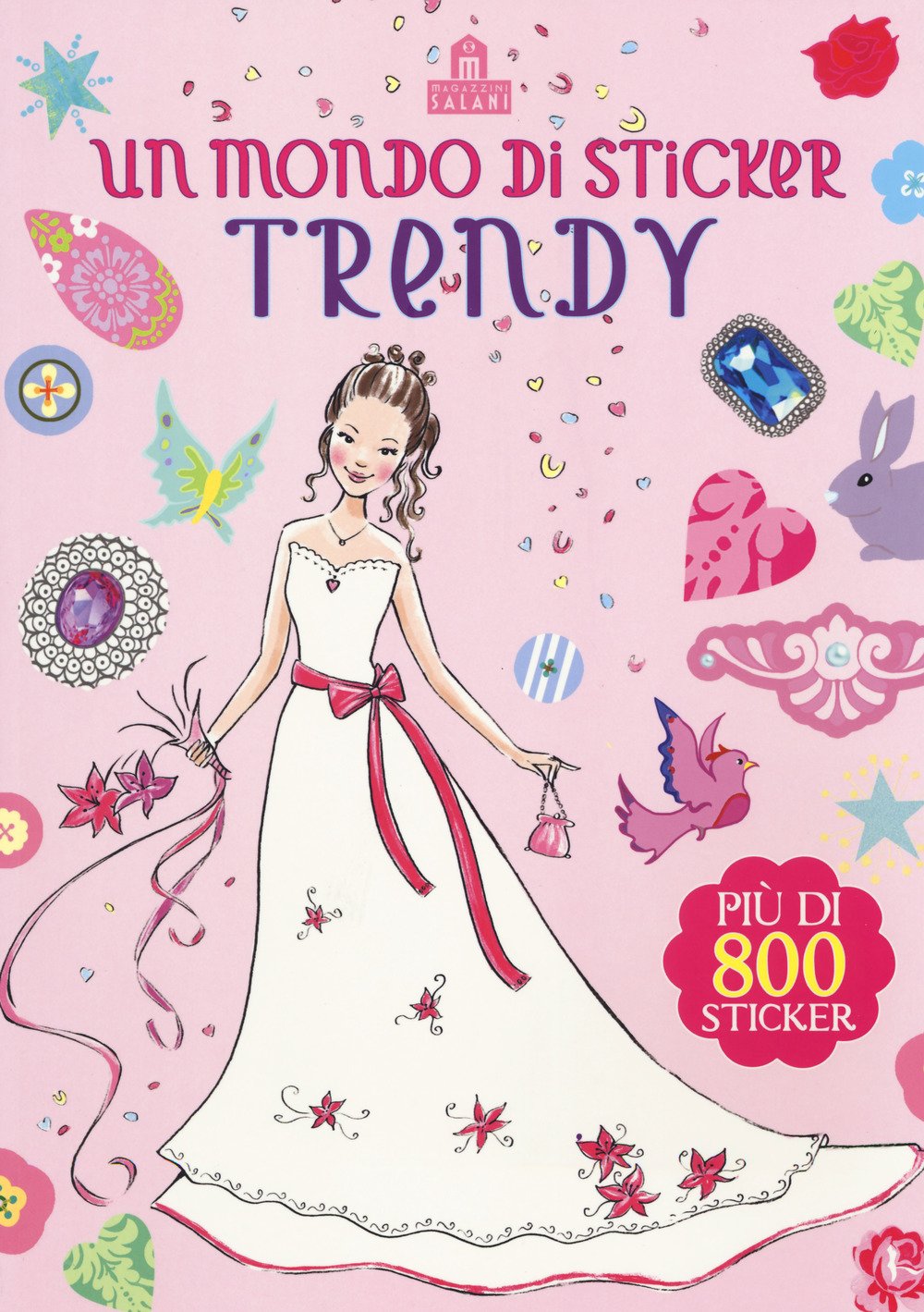 Un mondo di sticker trendy. Ediz. a colori | Amazon.com.br