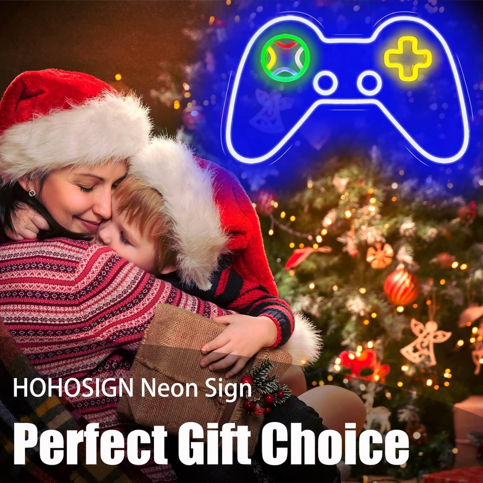 HOHOSIGN Gaming Neon Sign Gamer Neon Sign Lights, Neon Gaming Sign for ...