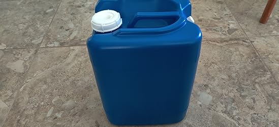 Amazon.com: API Kirk Containers 5 Gallon Samson Stackers, Blue, 4 Pack ...