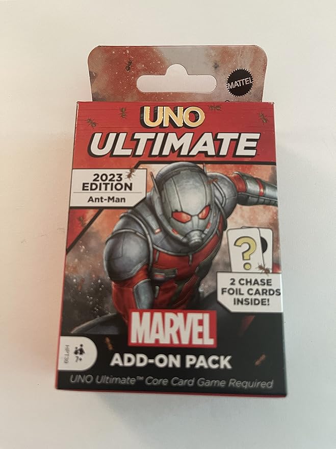 Amazon.com: UNO Ultimate 2023 Edition Ant-Man : Toys & Games