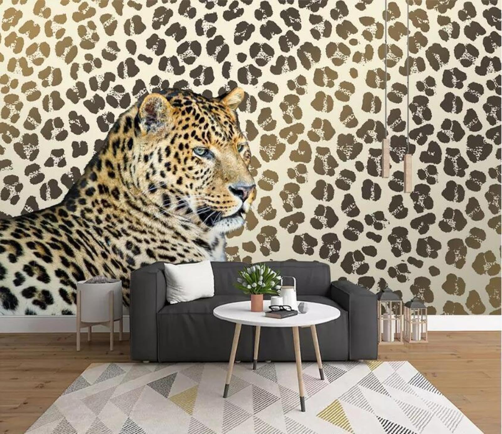 Unique Leopard Print Wallpaper Leopard Print Yellow