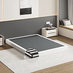 Amazon.com: UOMEUR Box Spring for Queen Bed,5 Inch Low Profile Box ...