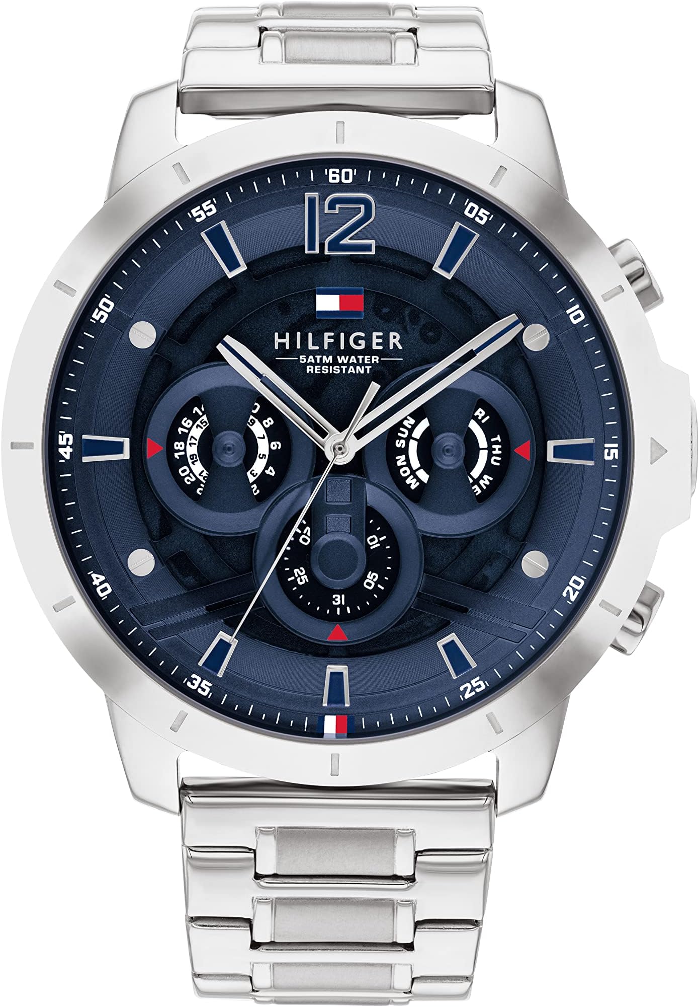 Tommy Hilfiger Herren-Armbanduhr Cool Sport Analog Quarz Silikon ...