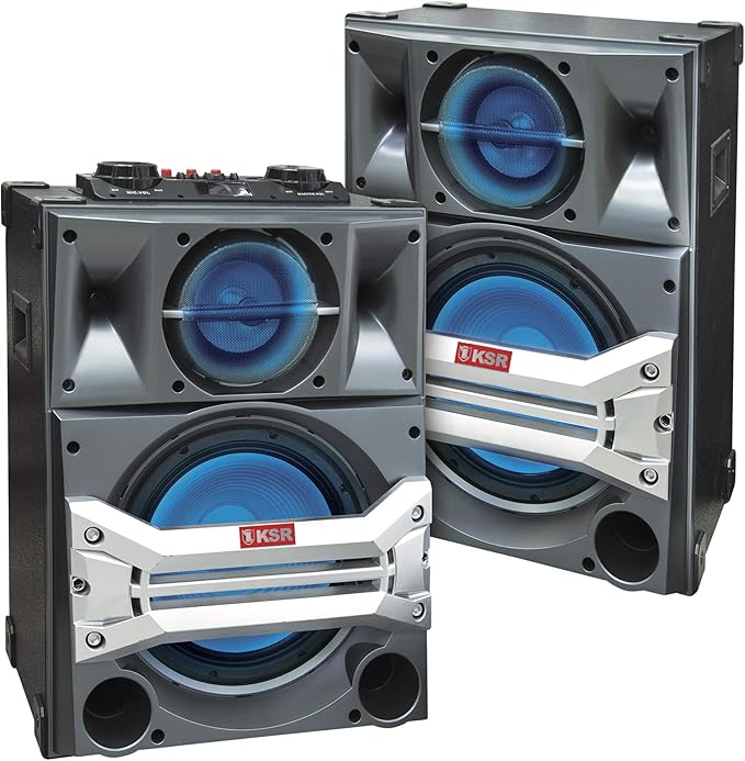 Kaiser KAS-6412 Sistema de Audio Doble Surround con X-Bass, Bluetooth ...