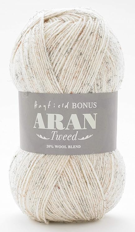 Sirdar (Hayfield) Aran Tweed Knitting Wool/Yarn Sandstorm 930 - per ...