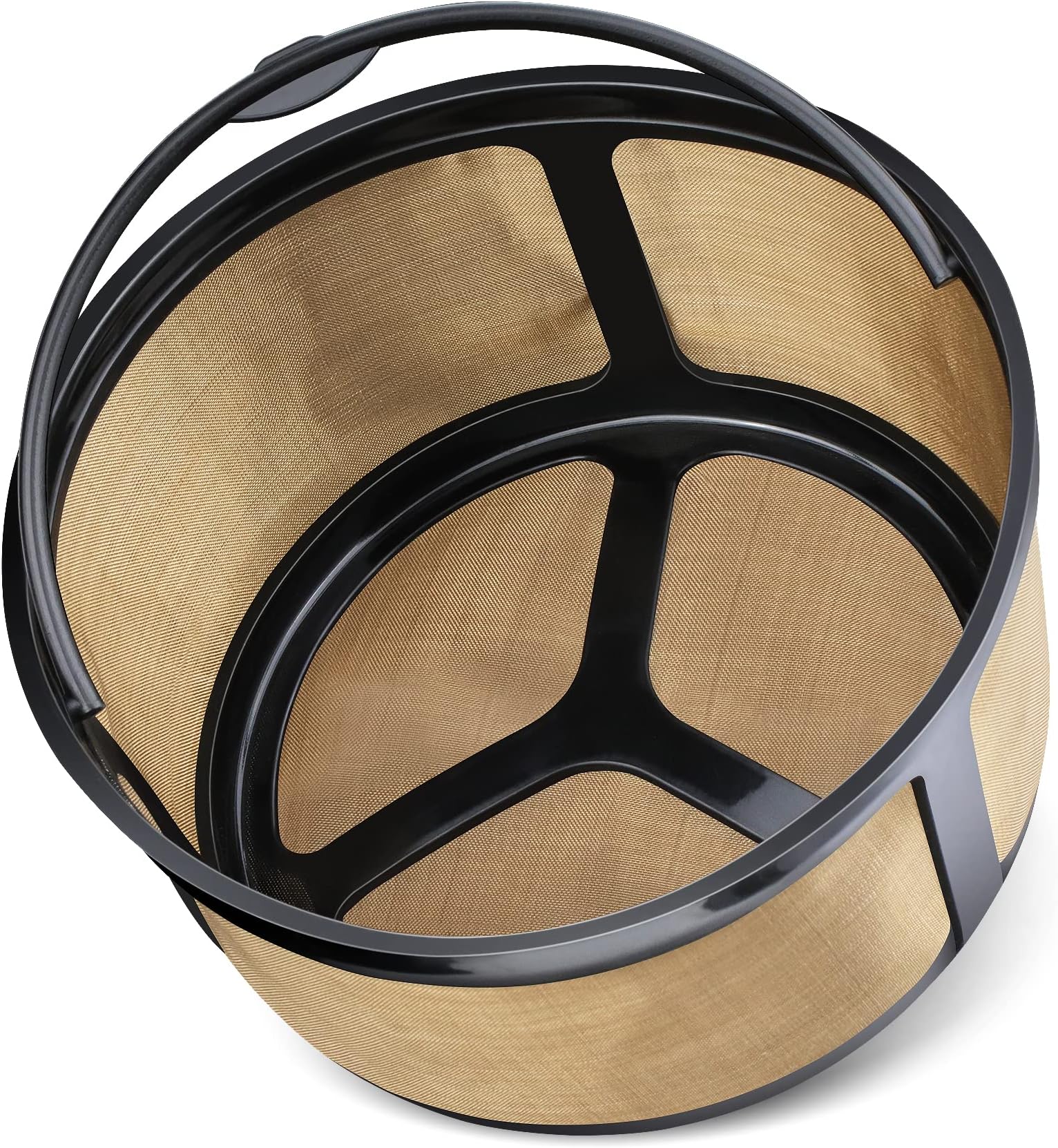 Amazon.com: Stainless Steel Reusable Coffee Filters Basket 8-12 Cup ...