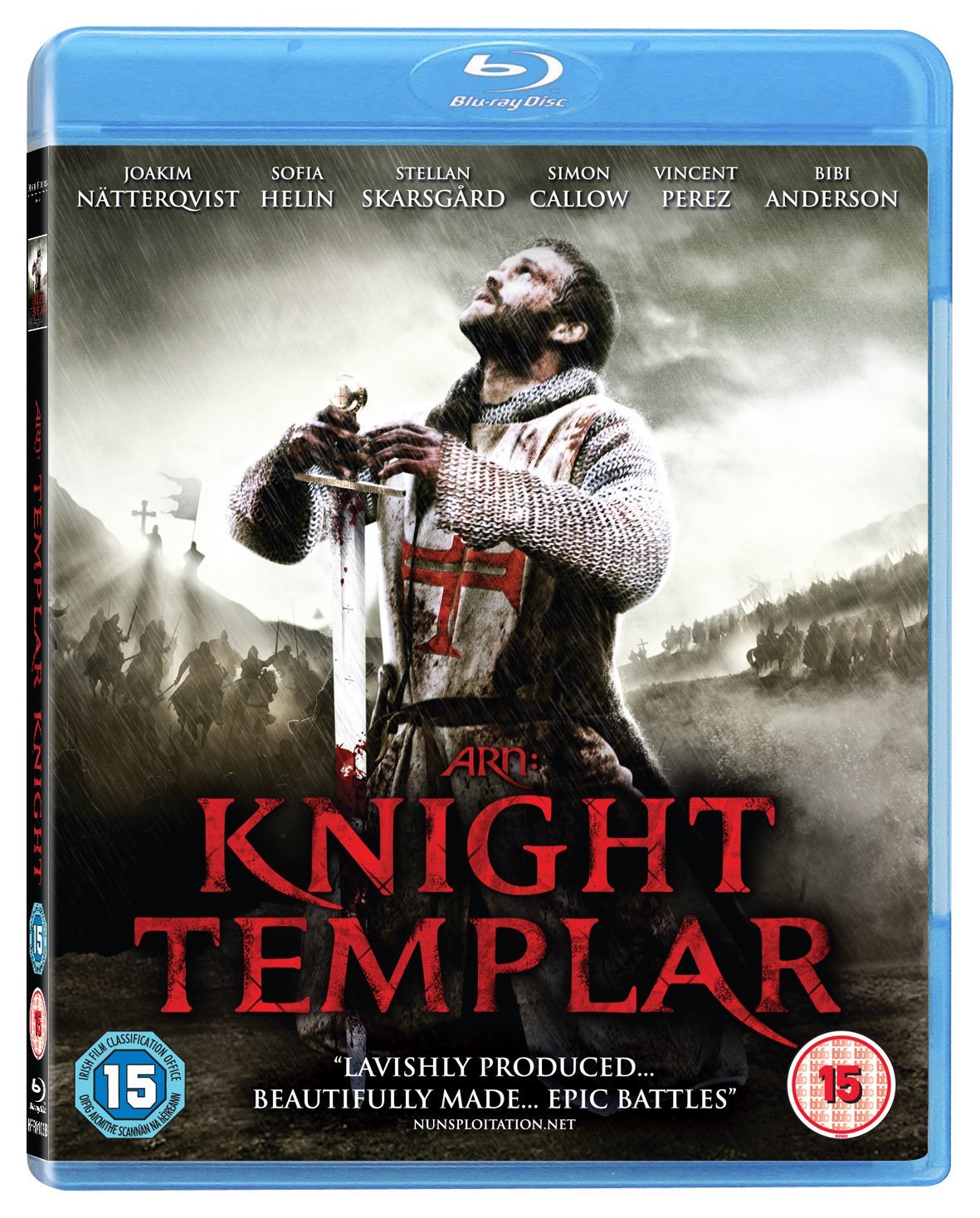 Arn: Knight Templar [Blu-ray] [Reino Unido]: Amazon.es: Stellan ...