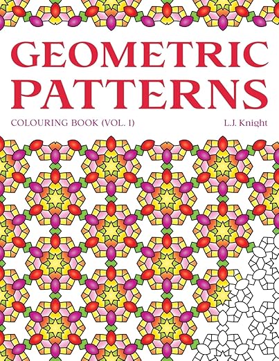 Amazon.com: Geometric Patterns Colouring Book: 50 Unique Pattern ...
