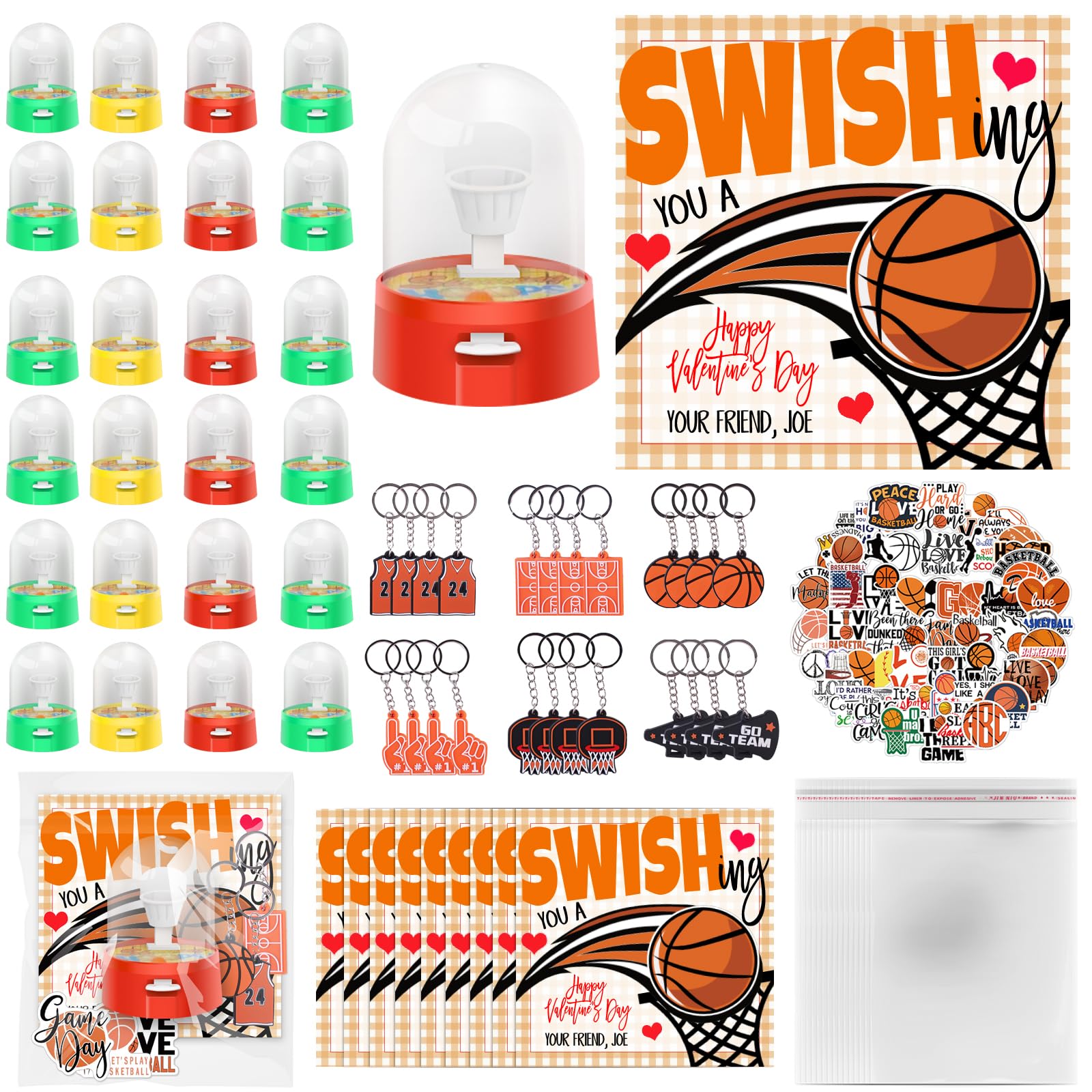 Amazon.com: Gosodeny Valentine's Day Gifts 24 Pack Mini Finger ...