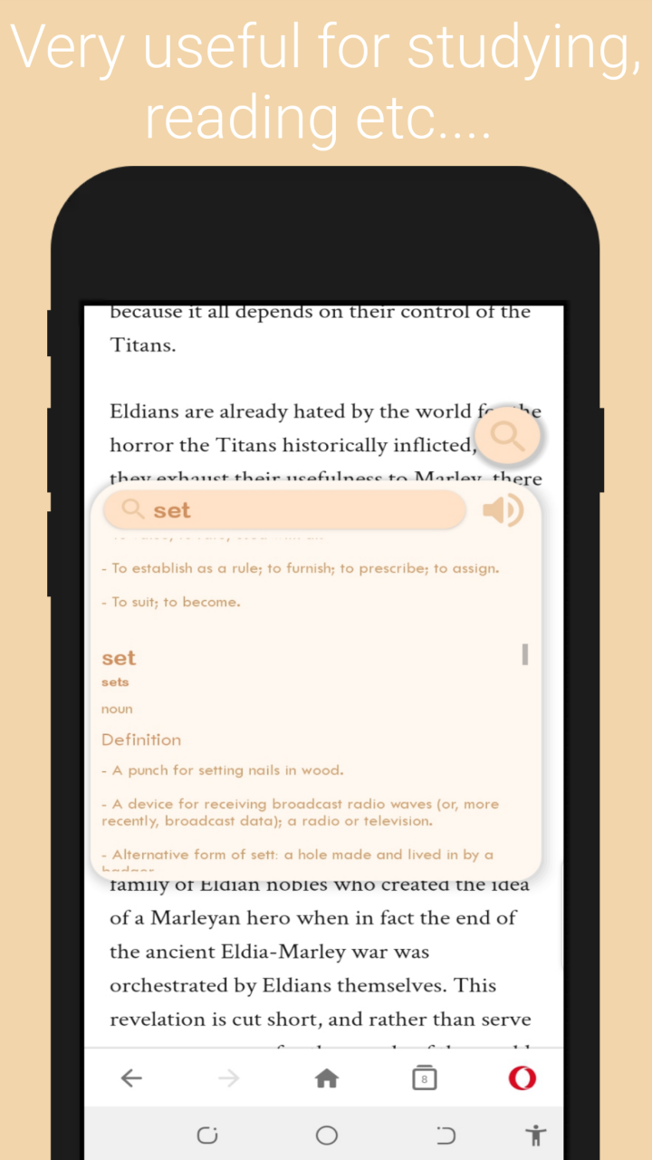FLD Floating Dictionary - Search word meanings instantly! - App on ...