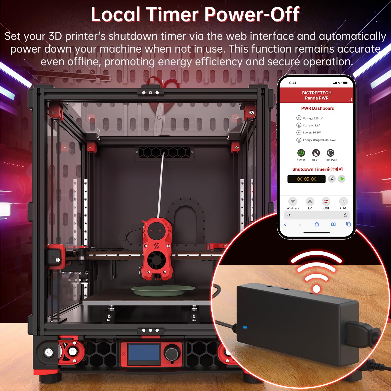 Snapklik.com : BIGTREETECH Panda PWR Power Manager For Bambu-Lab P1P ...