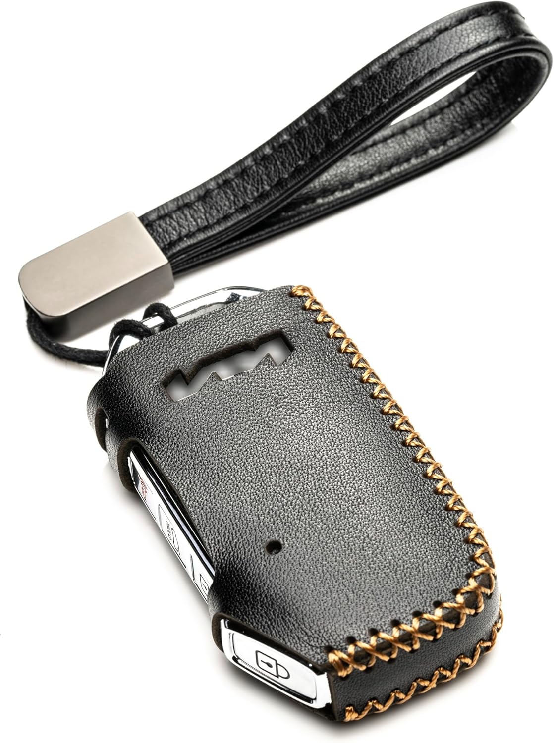 Vitodeco Genuine Leather Smart Key Fob Case Compatible with KIA Soul ...