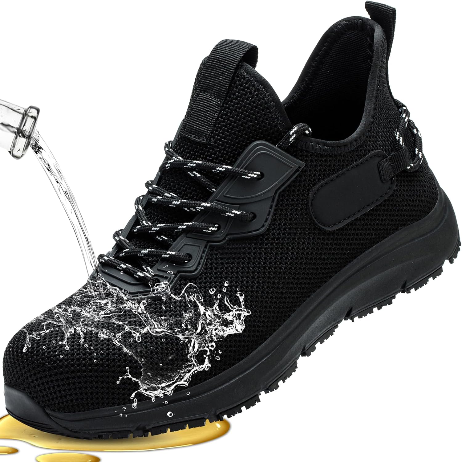 TEYTAP Steel Toe Shoes for Men Women丨Non-Slip Waterproof Work Shoes丨 ...