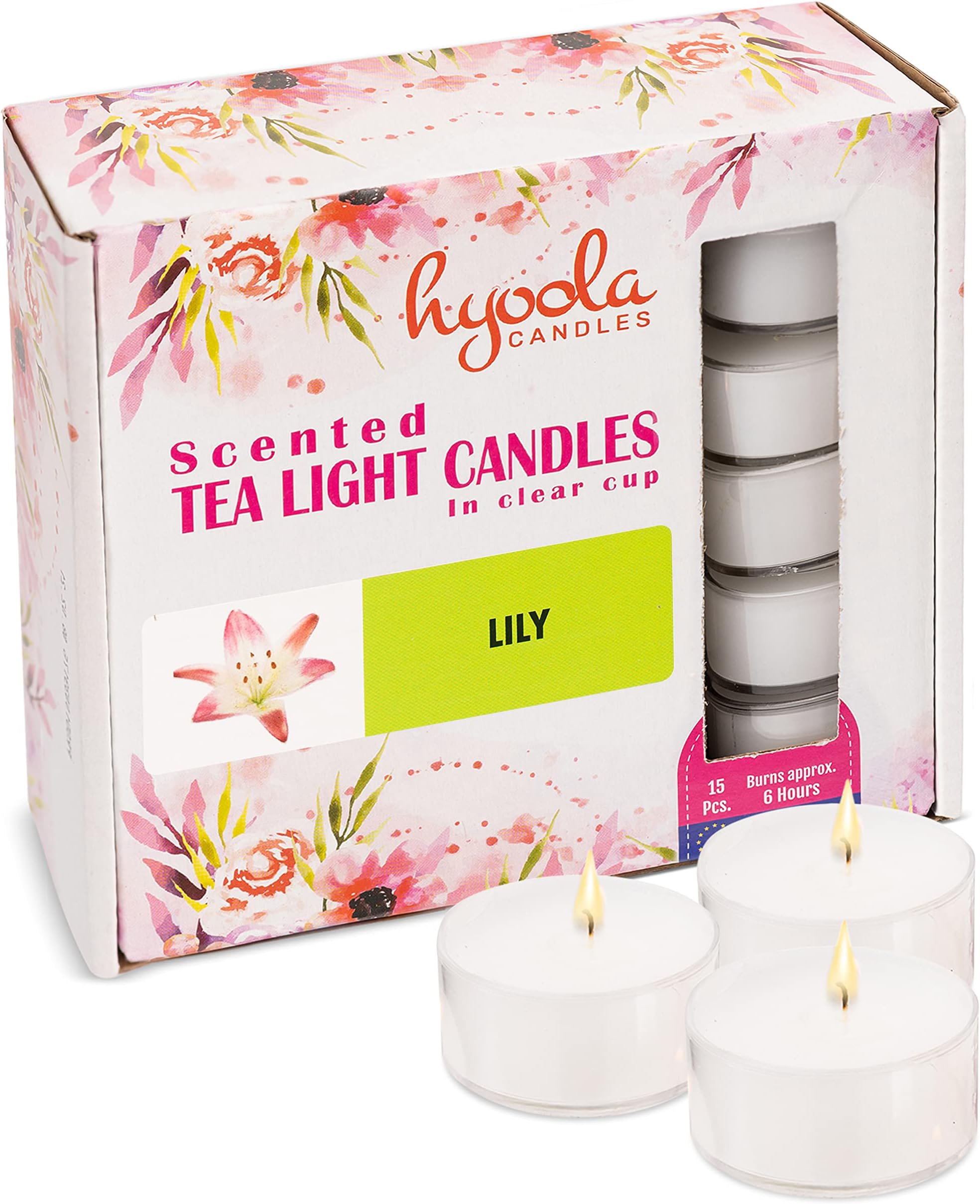 Amazon.com: Yankee Candle Catching Rays Tea Light Candles, Fresh Scent ...