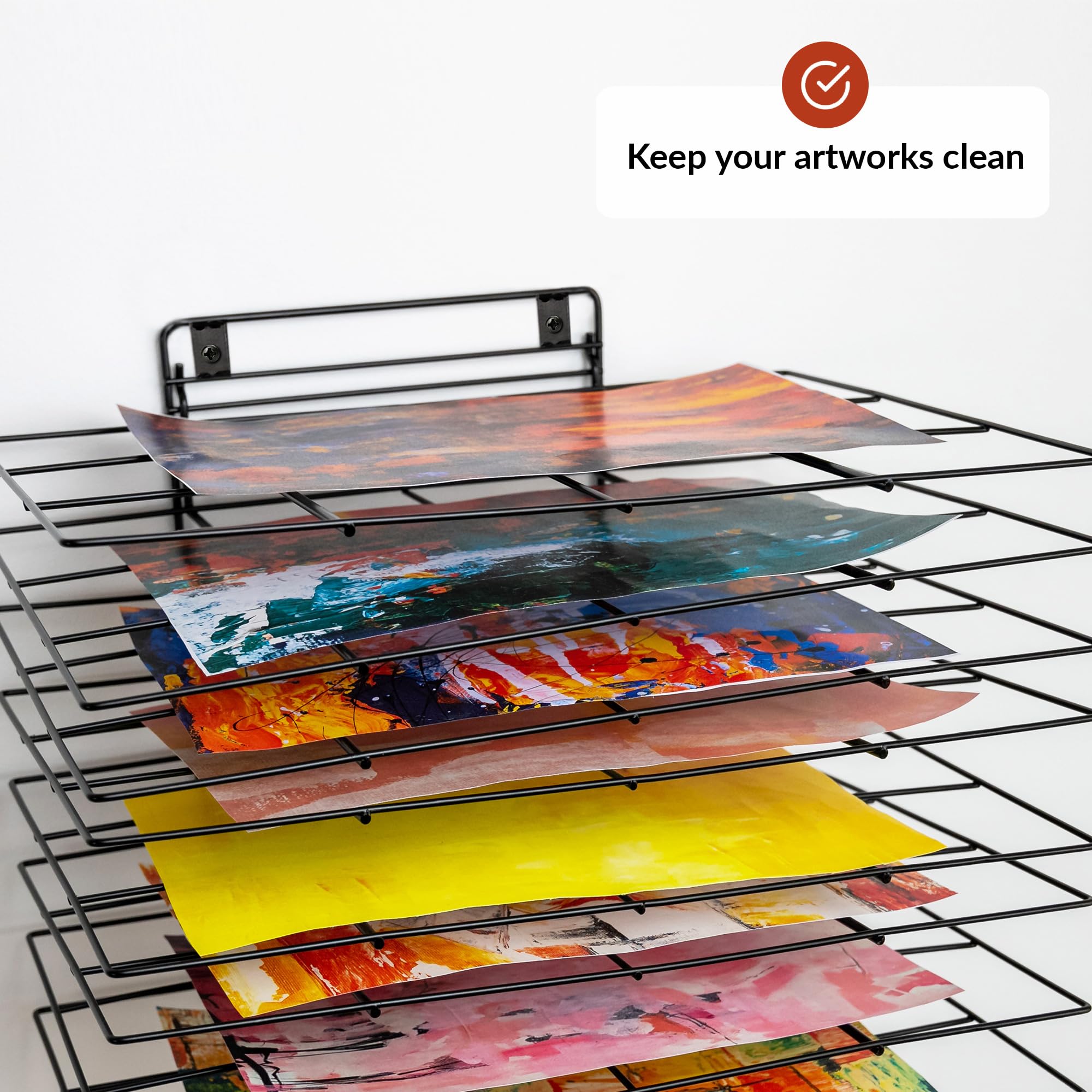 Snapklik.com : ODOXIA Art Drying Rack Hanging For Classroom Small ...