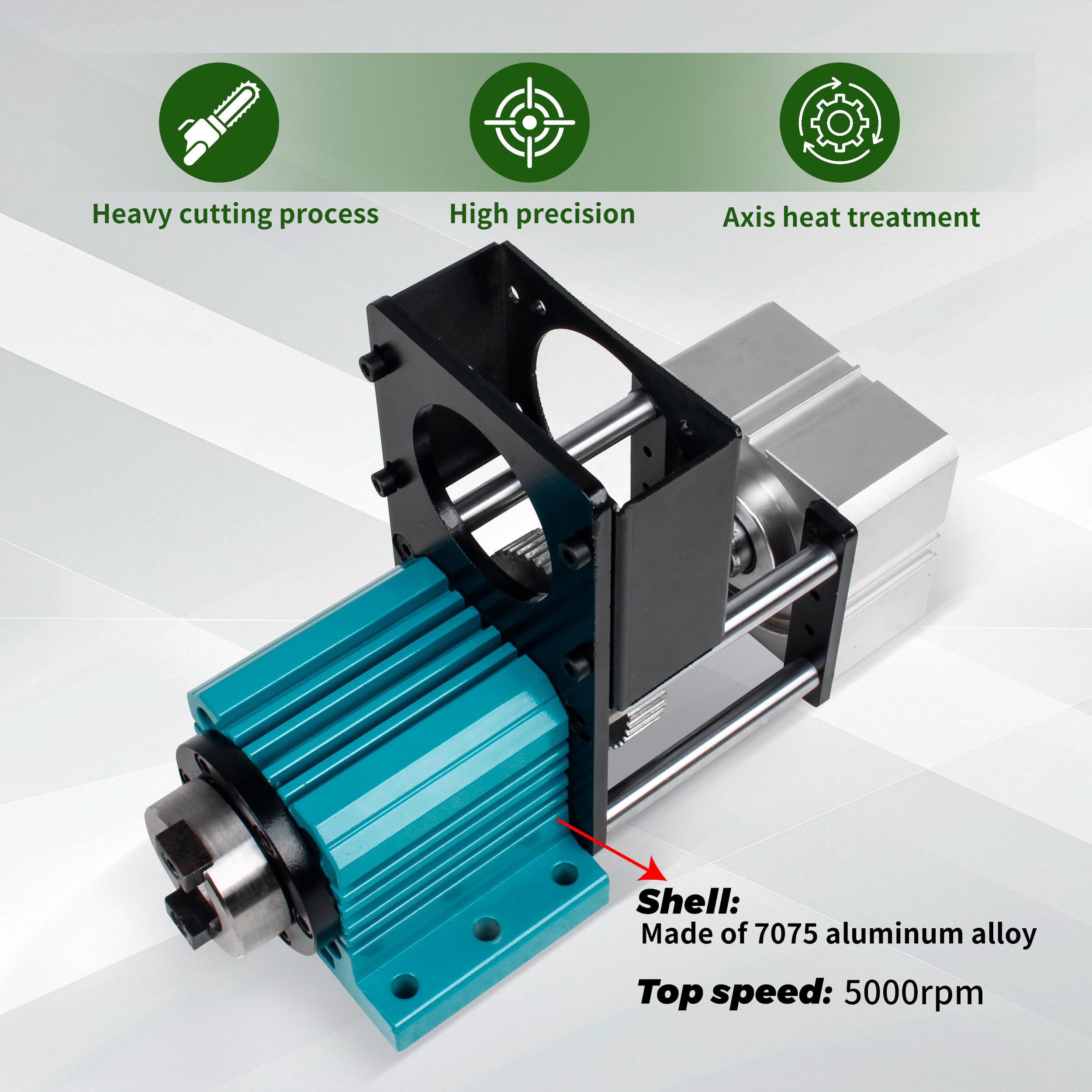 Snapklik.com : RATTMMOTOR ATC BT30 Non-Powered Spindle Kit 5000RPM ...