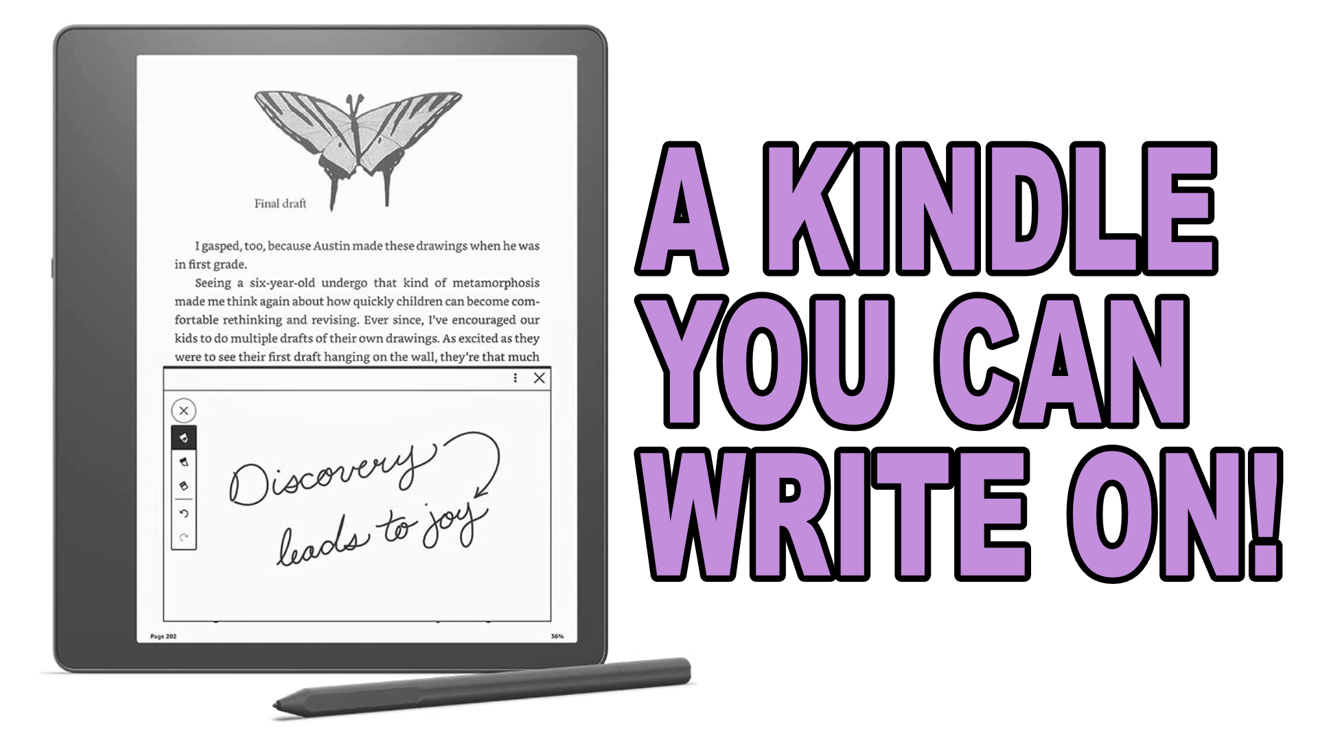 Watch Amazon Kindle Scribe 2022 Review on Amazon Live