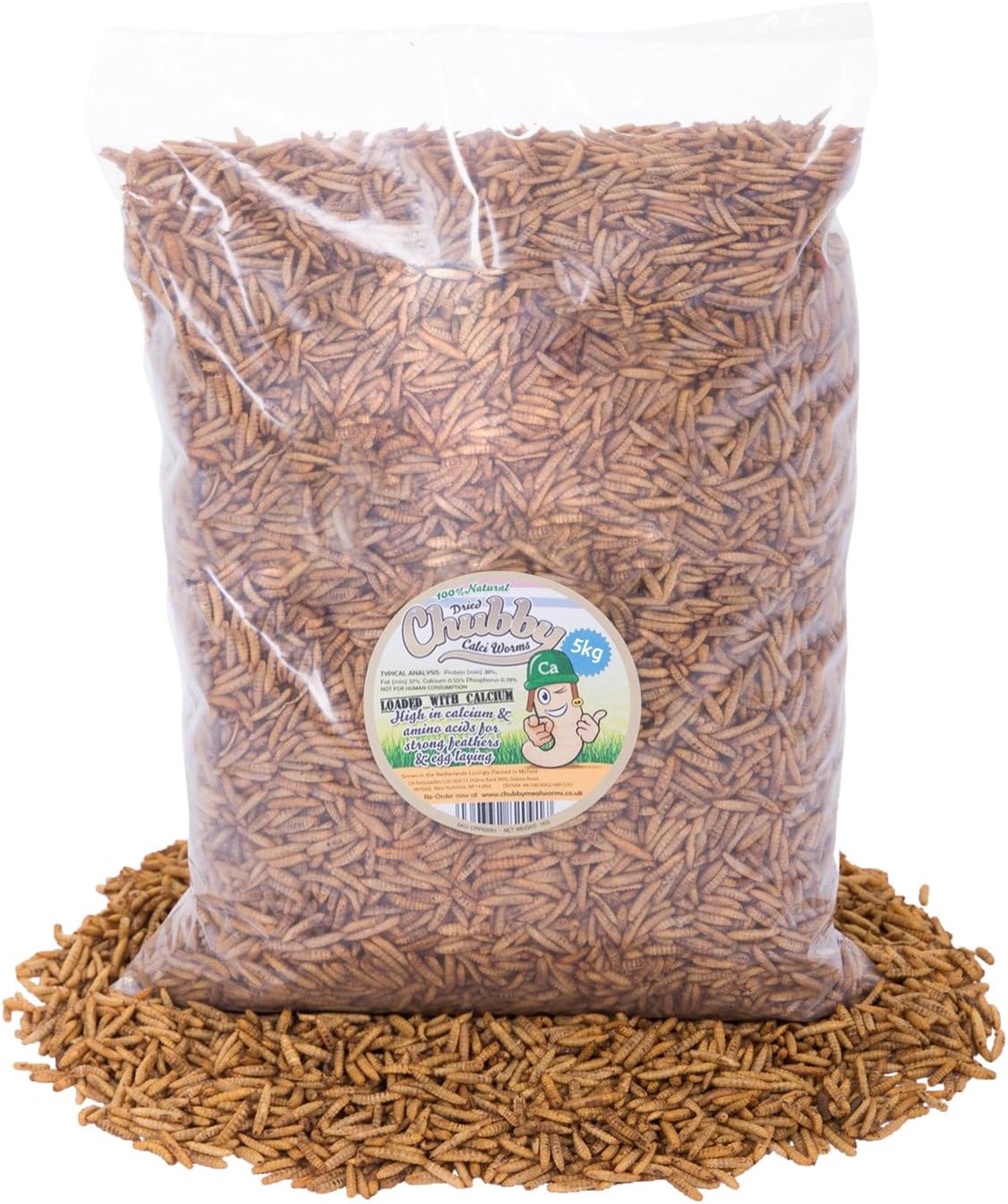 Calci Worms for Wild Birds 5kg Bag : Amazon.co.uk: Garden