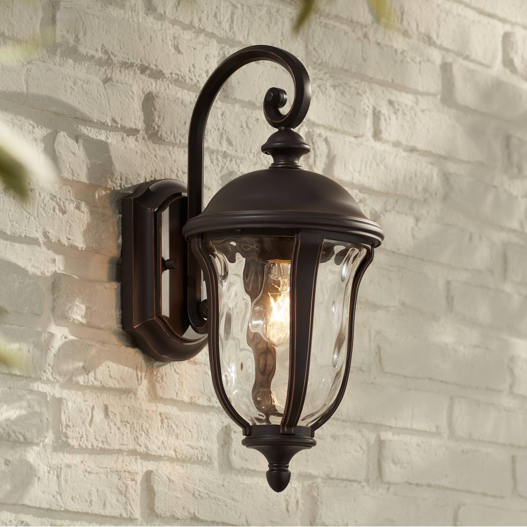 John Timberland Casa Sierra Rustic Vintage Outdoor Wall Light Fixtures ...