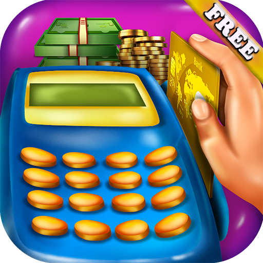 Supermarket Cashier Kids : handle money, use cash register and POS in ...