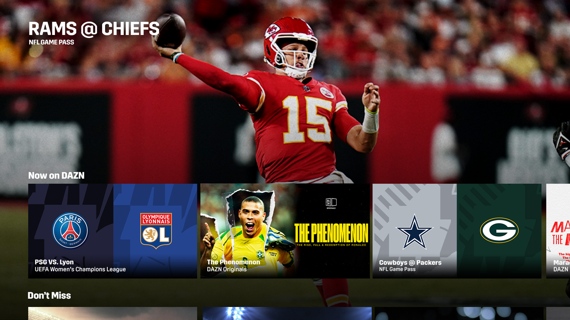 DAZN - App on the Amazon Appstore