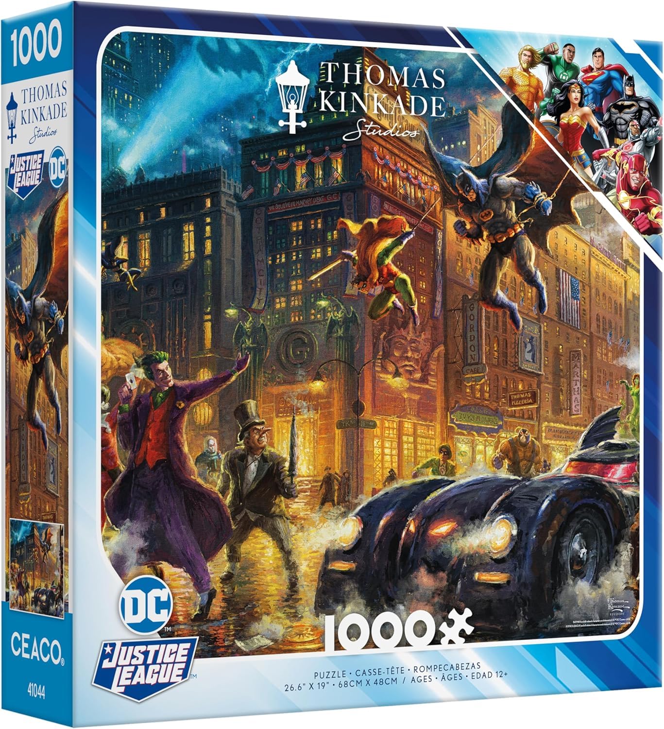 Snapklik.com : Thomas Kinkade - DC Comics - Justice League - The Dark ...