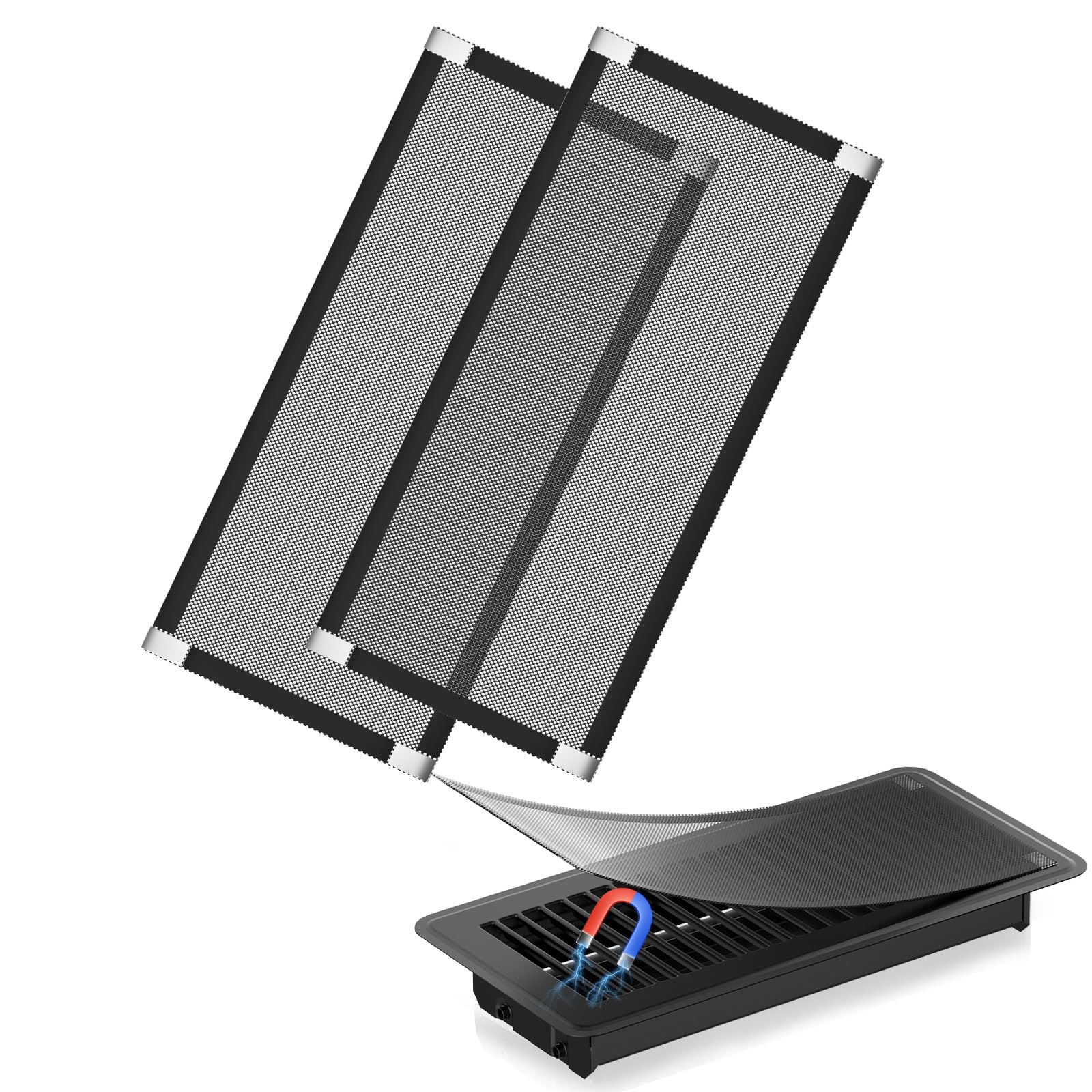 Snapklik.com : Upgraded Powerful Magnetic, Hon&Guan 4X 10 Inch Floor ...