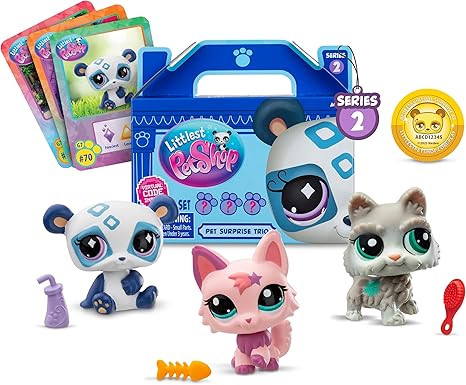 Amazon.com: Littlest Pet Shop - Pet Surprise Three Pack - Series 2 ...