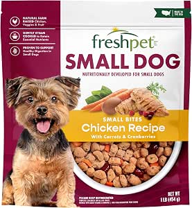 Freshpet Healthy & Natural Food for Small Dogs/Breeds, Fresh Grain Free ...