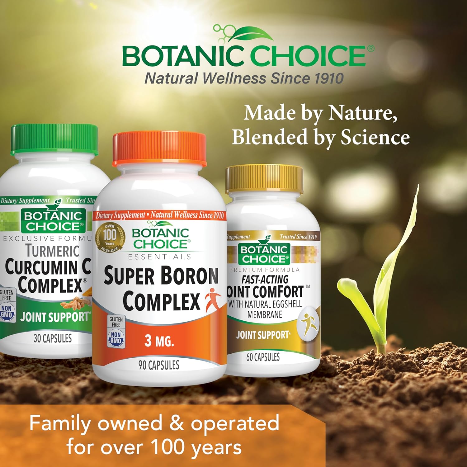 Botanic Choice Super Boro Complex (3 mg) Promueve la salud ósea y la próstata mediante la ...