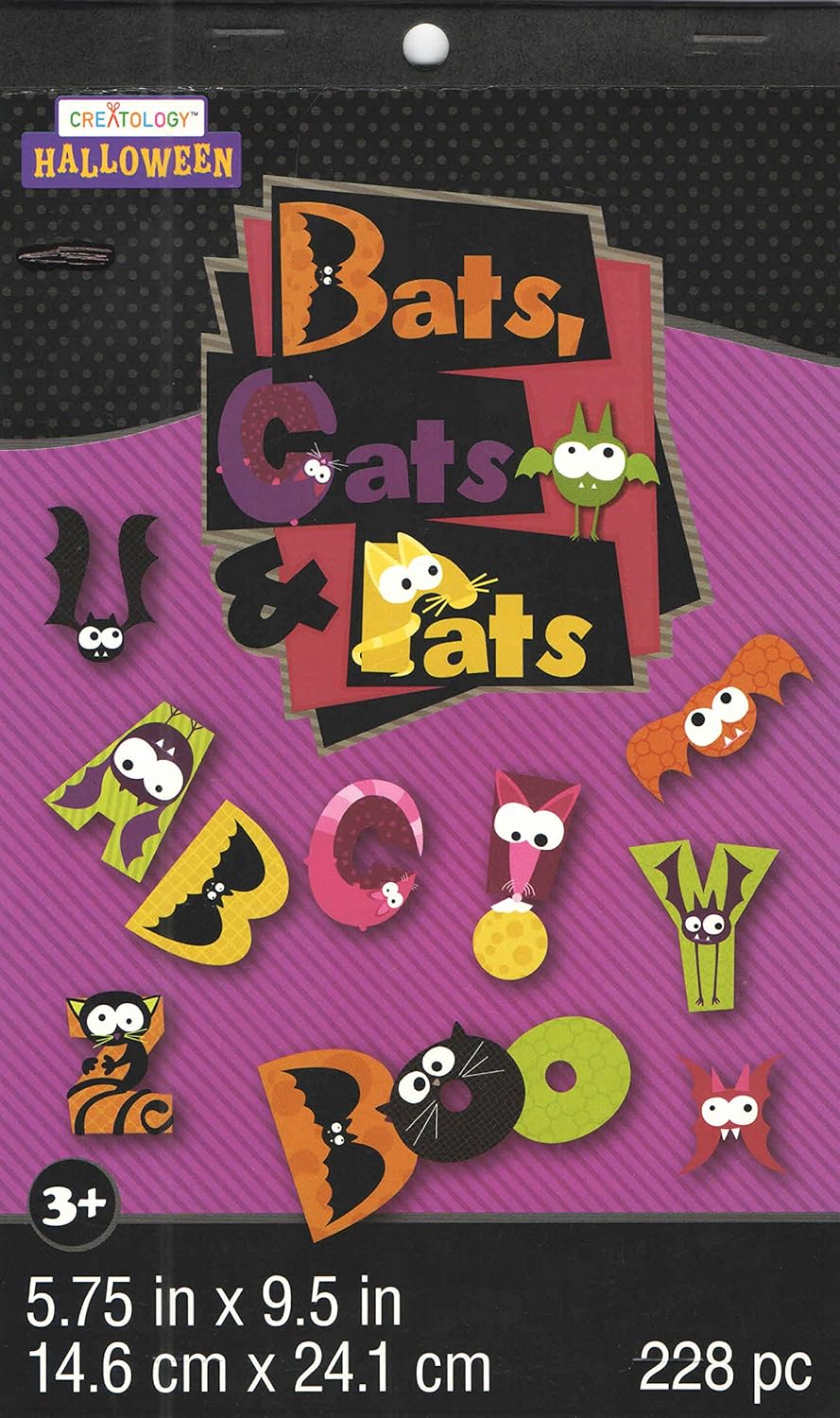 Amazon.com: Creatology Sticker Book ~ Halloween Edition (Bats, Cats and ...