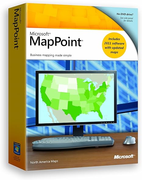 Amazon.com: Microsoft MapPoint 2011 [Old Version]