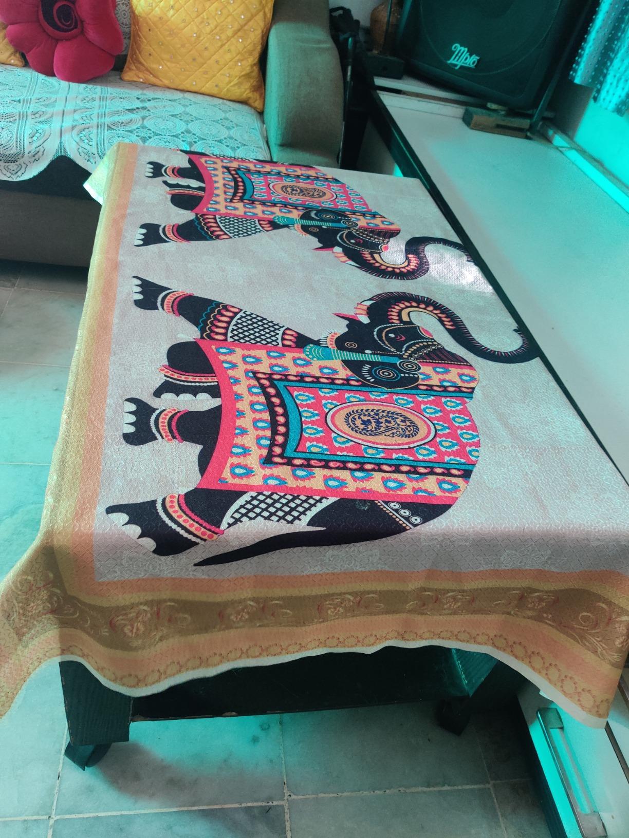 Kuber Industries Center Table Cover | 40x60 Inch | 4 Seater Kitchen ...