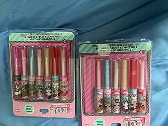 Amazon.com : LOL Surprise Lip Gloss Set : Beauty & Personal Care