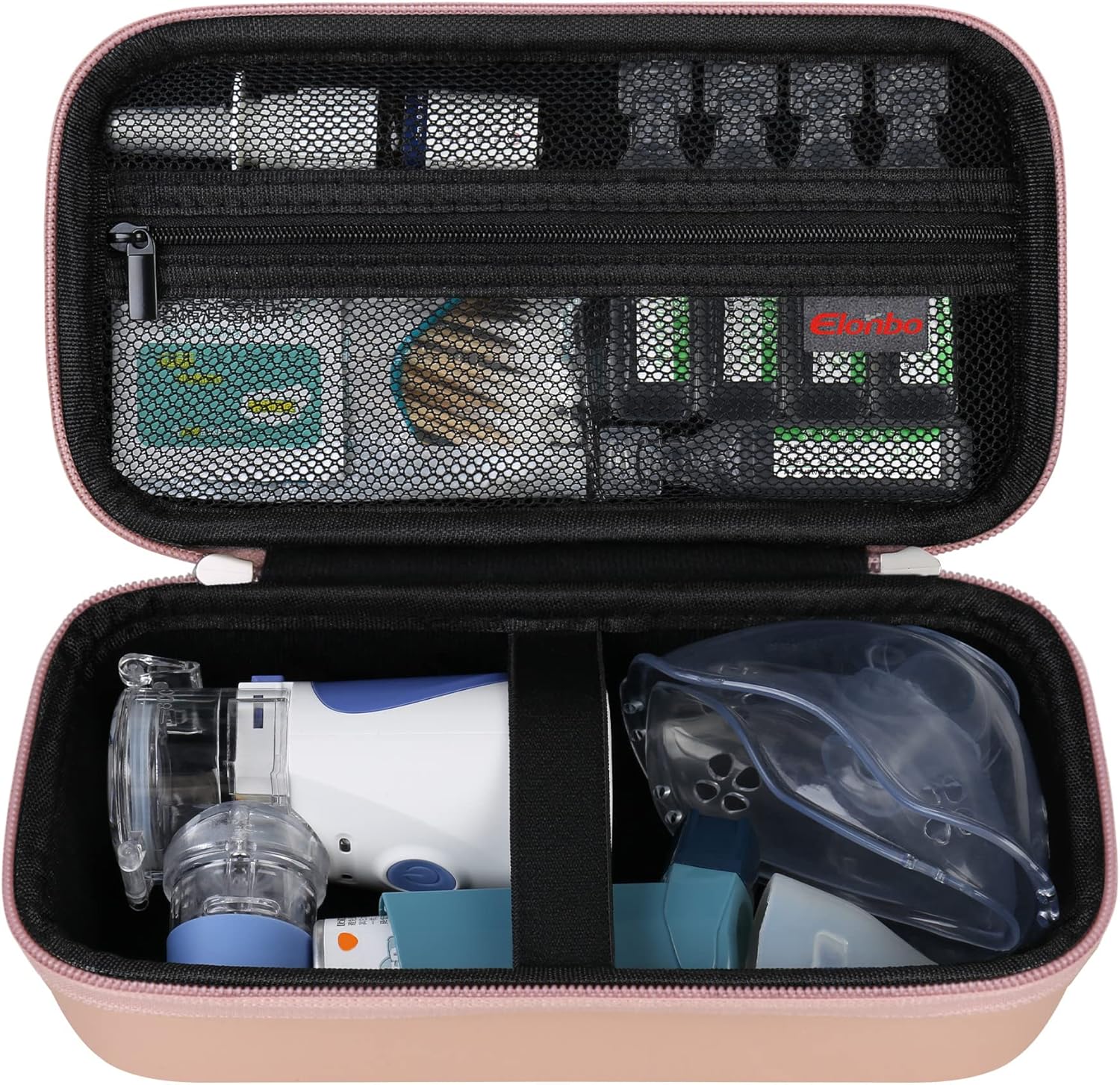 Elonbo Carrying Case for Portable Handheld Inhaler Nebulizer Machine ...