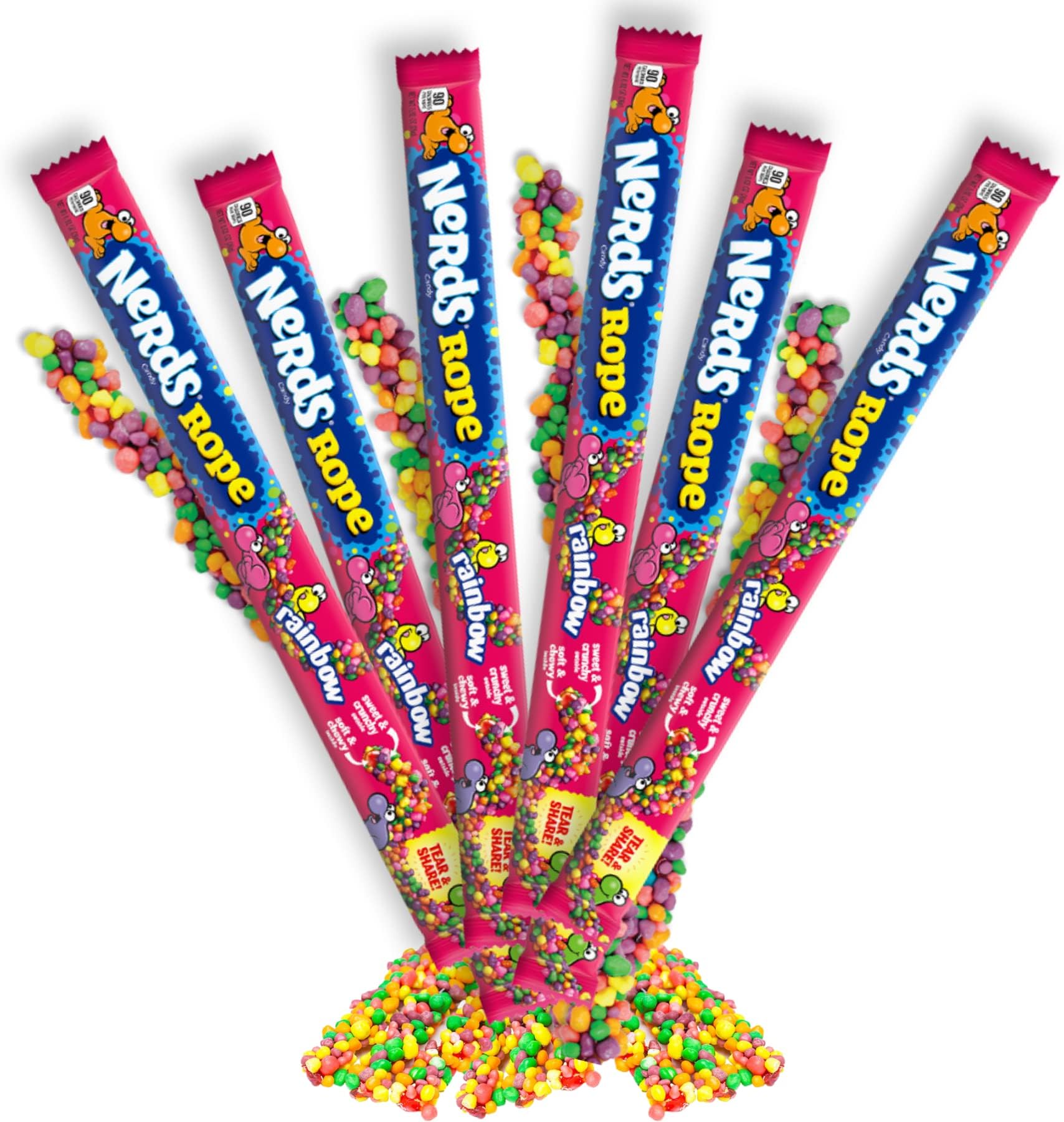 Amazon.com : Nerds Gummy Clusters Candy, Halloween Trick or Treat Packs ...