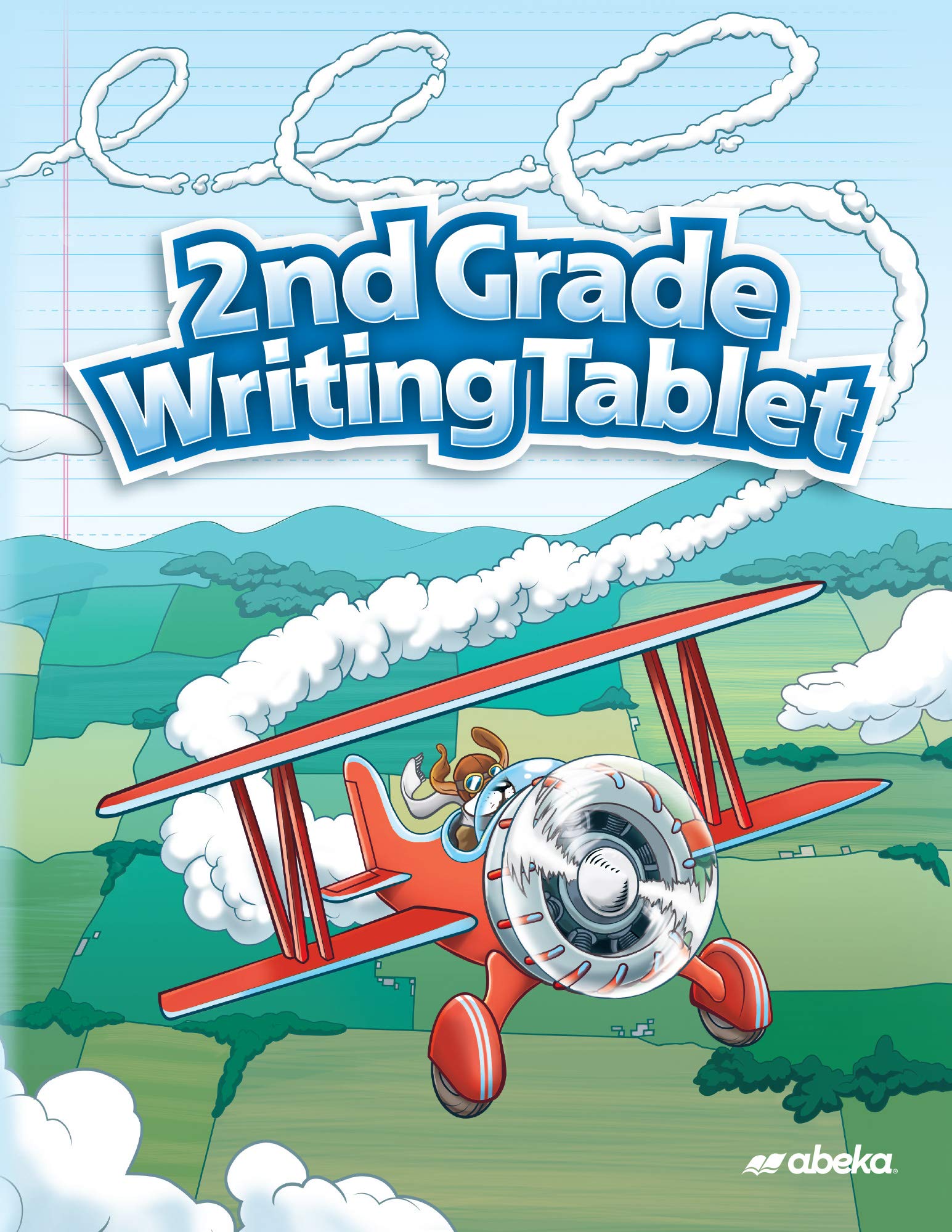 2nd Grade Writing Tablet - Abeka 2nd Grade 2 Penmanship Student Lined ...