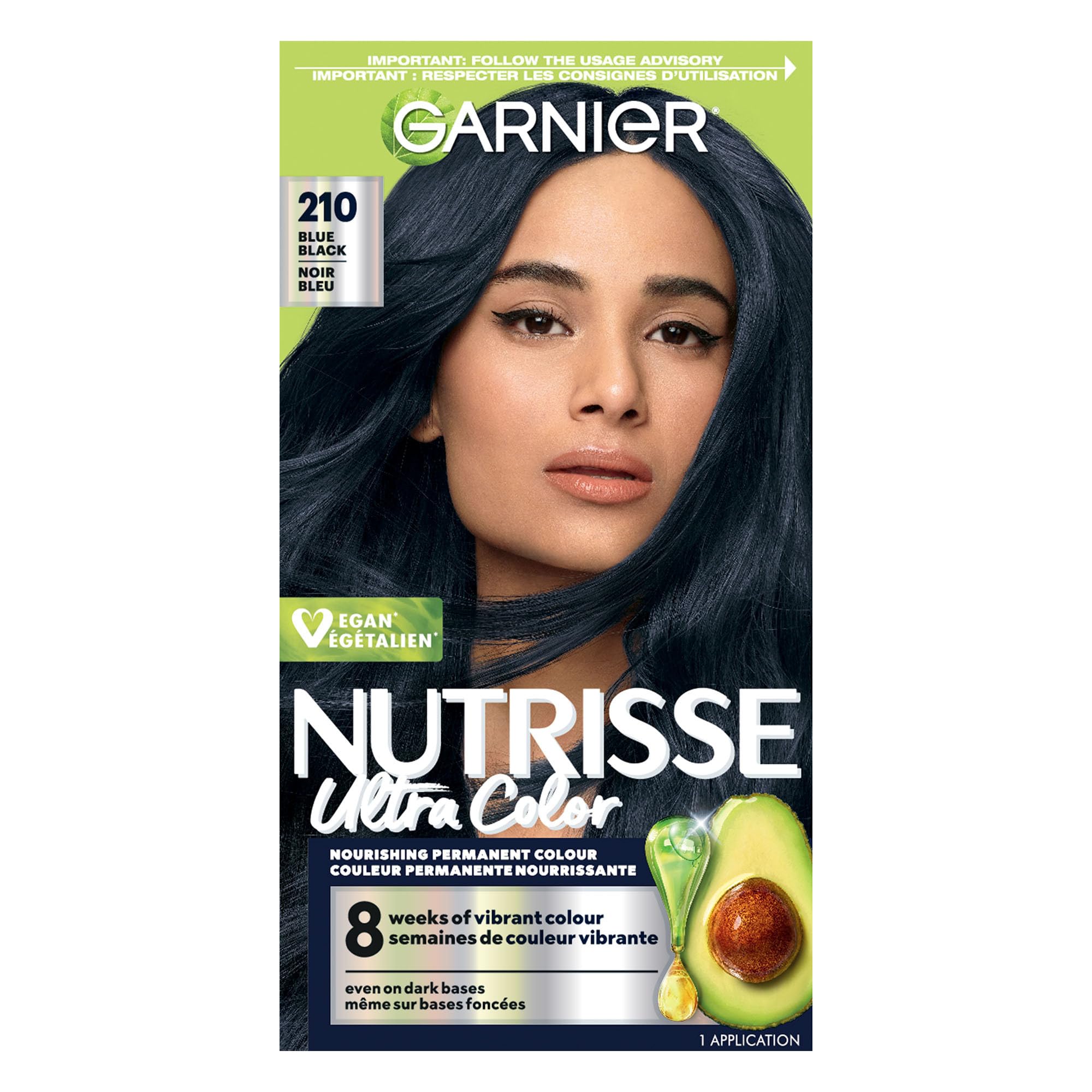 Garnier Nutrisse Ultra Color, Permanent Hair Dye, Vibrant Long-Lasting ...