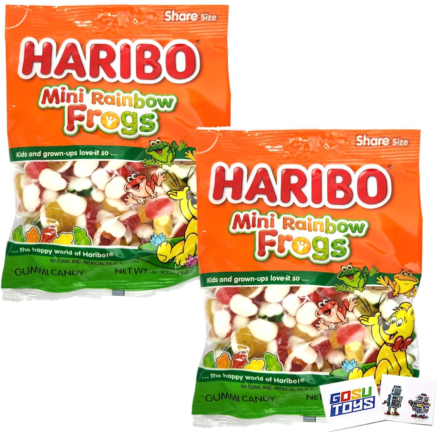 Amazon.com : Fruidles Tropical Frogs Gummi Candy, Delicious Assorted ...